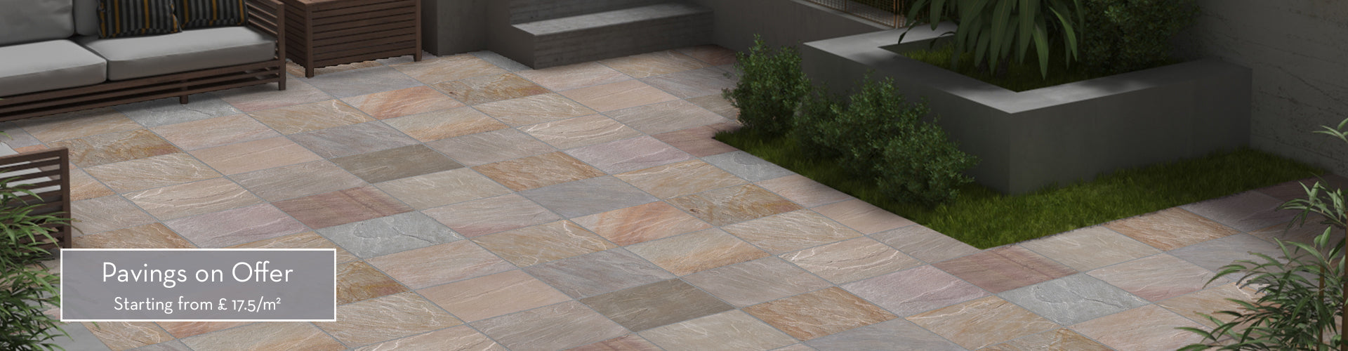 Natural Stone Paving Slabs Online | The Stone Flooring