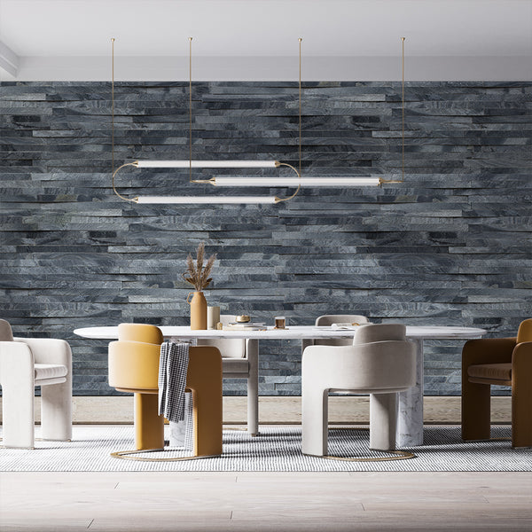Silver Quartzite Split Wall Cladding - The Stone Flooring