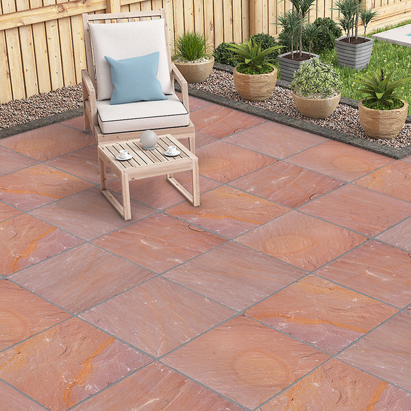 Modak Sandstone Natural Cleft Paving Slabs - The Stone Flooring