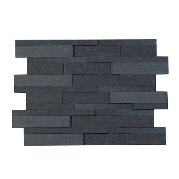 Black Limestone Split Face Wall Cladding & Exterior Wall Tiles - The ...