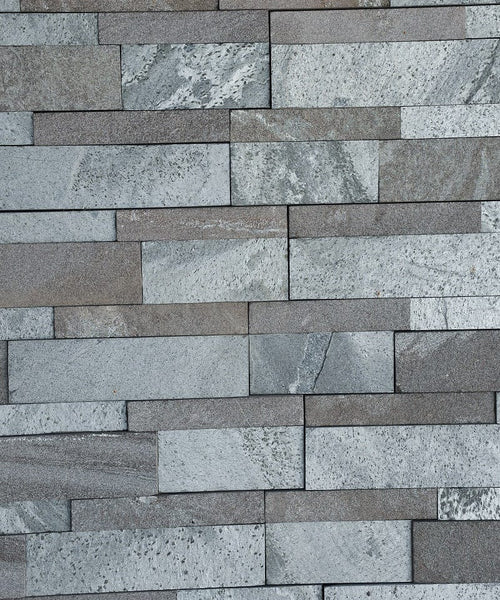 Silver Grey Quartzite Stone Wall Cladding - The Stone Flooring