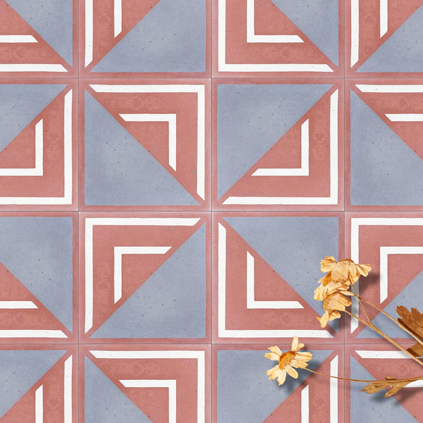 Sundial Handmade Encaustic Tiles - The Stone Flooring