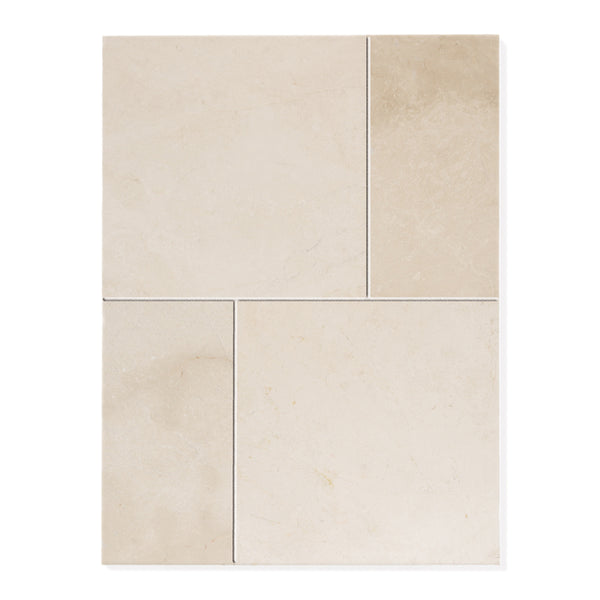 Oyster Shell Beige Polished Marble Floor Tiles - The Stone Flooring